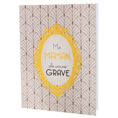 CARNET MAMAN ROSE - Party Shop